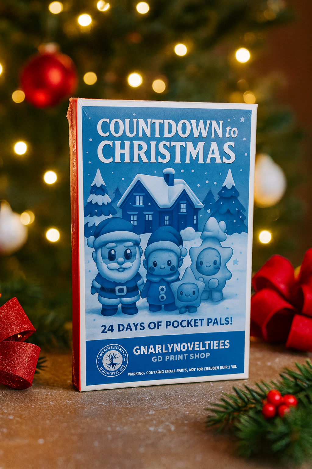 🎄 2025 Limited Edition Pocket Pals Advent Calendar – Gnarly Novelties